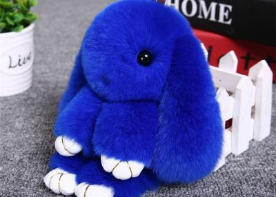 중국 다채로운 진짜 모피 토끼 Keychain, 매력 부대를 위한 모피 동물성 Keychain 판매용
