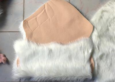 Cina Coperta australiana sintetica della pelle di pecora di Microfiber dell'hotel elegante per la decorazione della Camera in vendita
