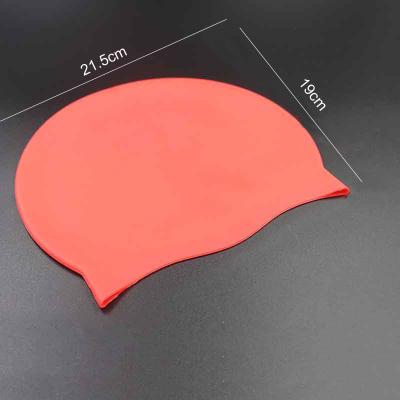 Cina Forniture in gomma siliconica impermeabile Cuffia da nuoto morbida multicolore in vendita