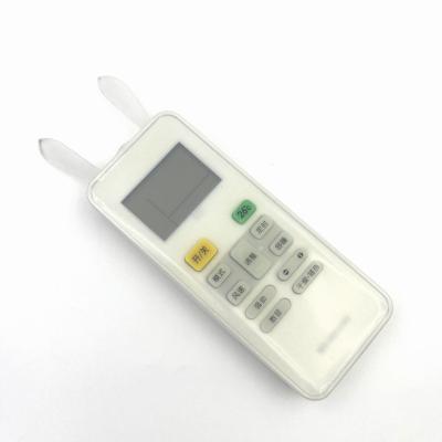 China Cubierta/manga/estuche protector de silicona con orejas de conejo verde oscuro que brillan en la oscuridad para TV y control remoto de aire acondicionado en venta