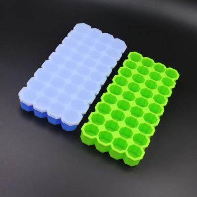 Cina Stampo per ghiaccio in silicone cubo inodore multiuso atossico 36 cavità in vendita