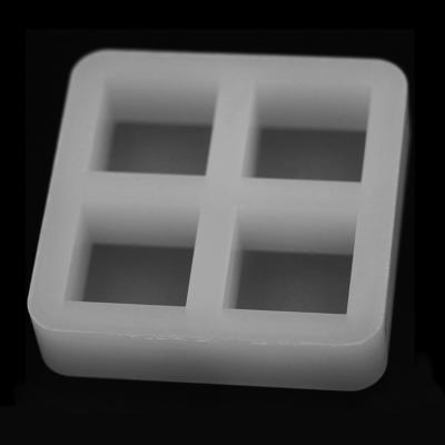 Chine Moule de bloc de bac à glaçons carré en silicone inodore 60x60x15mm polyvalent à vendre