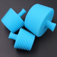 China Blue Silicone Bottle Stopper Reusable Multipurpose Durable 10 Sizes 1-10 for sale