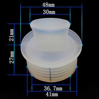 China Food Grade Silicone Thermos Flask Stopper for 2L 3.2L Plastic Bottles Leakproof for sale