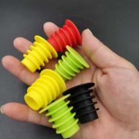 China 100% Food Grade Silicone Wine Bottle Stopper Odorless Reusable Durable 8 Colors for sale