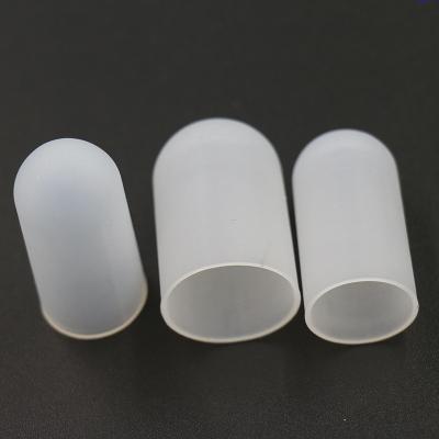 China Transparent Reusable Silicone Finger Sleeves Multipurpose Durable for sale