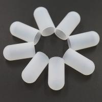 China Transparent Reusable Silicone Finger Sleeves Size 19x36mm 23x36mm Multipurpose Durable for sale