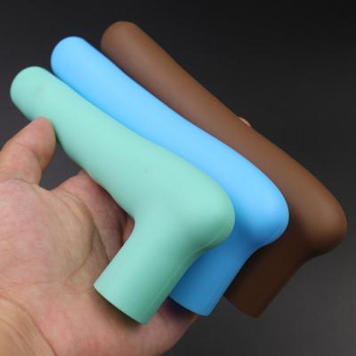 China Tampas de maçaneta de porta de silicone anticolisão multicoloridas práticas à venda