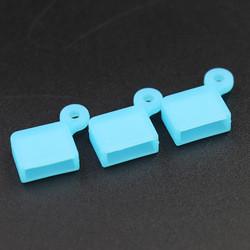 China Peso leve inofensivo das tampas protetoras do silicone de USB Dustproof à venda
