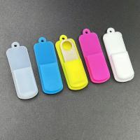 China 5x1.7cm Silicone USB Flash Drive Protective Cover Waterproof Dustproof Case Multipurpose for sale