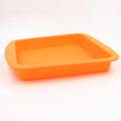 China Do molde livre do bolo do silicone do agregado familiar de BPA forma quadrada prática à venda