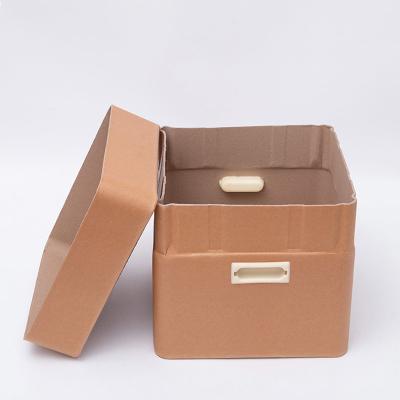 China Square Fiber Drum With Plastic Handles – Easy-To-Carry & Durable Packaging Solution for sale