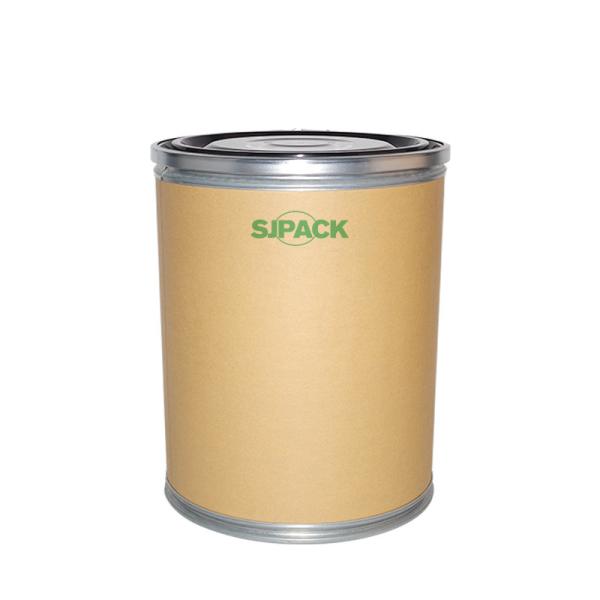 Quality High Seal Fiberboard Drum High Security Color Printing 15 Gallon Fiber Drum for sale