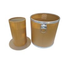Quality 280g Kraft Paper Core Welding Wire Drum Custom Fiber Drum With Lid for sale