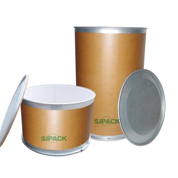 Quality Hot Melt Glue Fiber Drum 400mm 900mm Height Kraft Paper Storage for sale