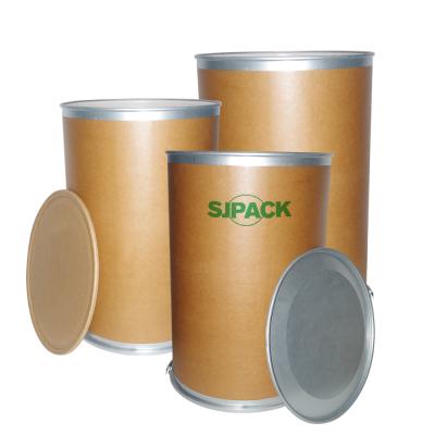 China 55 Gal High Release Paper Fiber Drum for Industrial Storage for sale