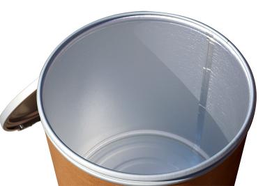 China Moisture Resistant 15 Gallon Fiber Drum - Stackable Open Head Container For Paints, Coatings & Adhesives for sale