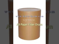 25kg Fiber Board Drum Eco Friendly Durable  Fiber Drum With Lid