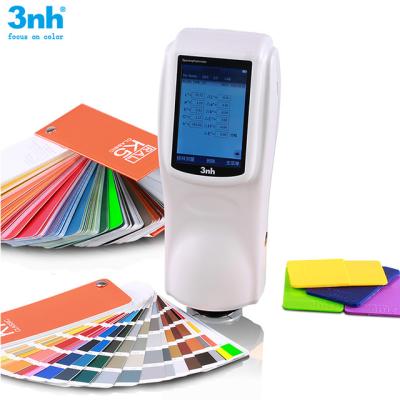 China Laboratory Equipment color analysis instrument 3nh cheap test spectrophotometer NS800 with 8mm small aperture for sale