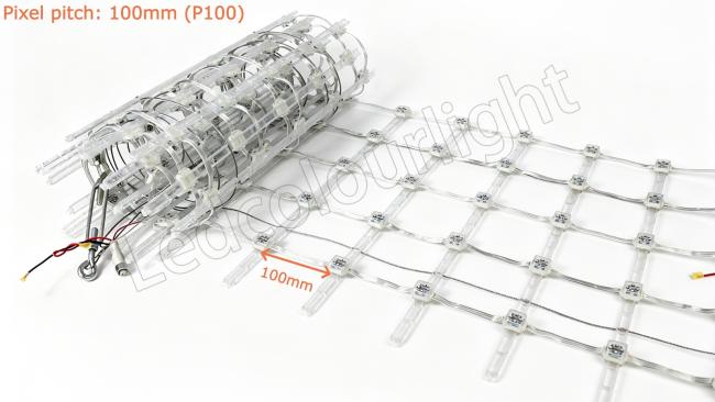 P100 LED Mesh Screen