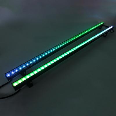 China IP65-rated 1000x27x25mm DC24V DMX512 RGB LED Pixel Bar Light for sale