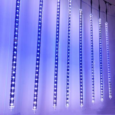 China 30mm 1M RGB Pixel 3D LED Meteor Light Tube for Theme Parks and Festivals for sale