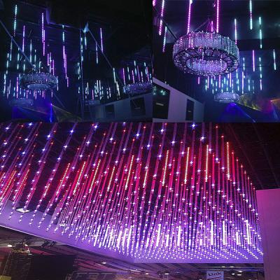 China LED 3D Meteor Tube 16 Pixels Vertical Tube Lightings Designed for Stage Projects for sale