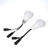 China DMX512 Programmable 60mm LED Pixel Bulb RGB Pixel Light Bulb Designed in Lighting Projects for sale