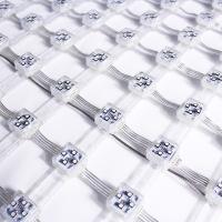 Quality LED Flexible Pixel Mesh Display Outdoor RGB Mesh Screen Lights for Advertising for sale