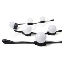 China 50mm 60mm RGB Programming LED Dot String Lights for Facade Stage Lighting for sale