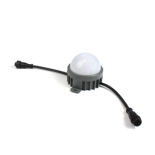 Quality IP67 83mm Diameter DC24V DMX RGB Led Dot Light with Multiple Cover Options for sale