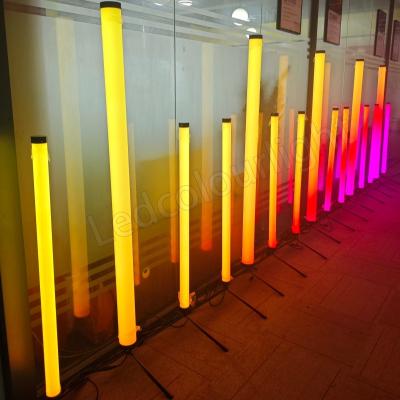 China 50mm Tube LED Pixel Light Durable RGB DMX512 Control LED Pixel Tube Lighting for sale
