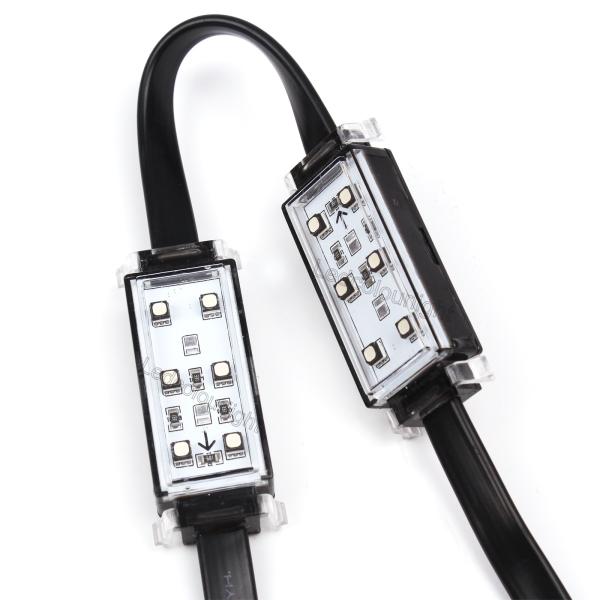 Quality 23x60mm Addressable DC24V RGB LED Pixel Dot Light for Outdoor Facade Lighting for sale
