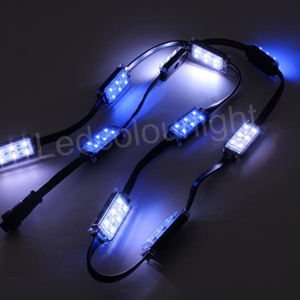 Quality 23x60mm Addressable DC24V RGB LED Pixel Dot Light for Outdoor Facade Lighting for sale