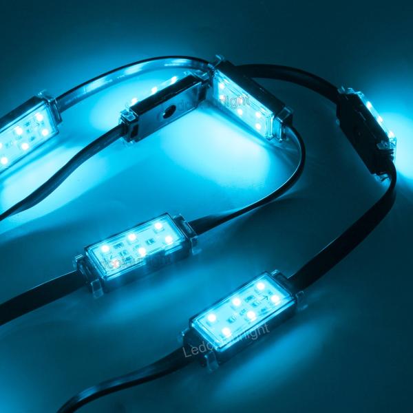 Quality 23x60mm Addressable DC24V RGB LED Pixel Dot Light for Outdoor Facade Lighting for sale