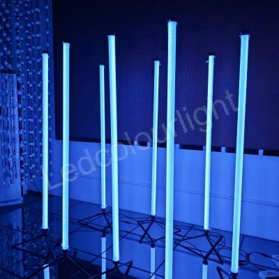 China 1.5m 40mm RGB LED 3D Pixel Tube Light with Tripod Stand for sale