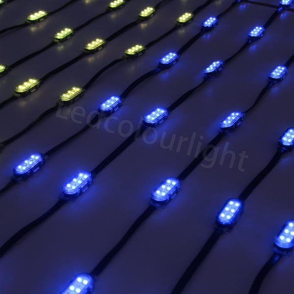 Quality 28x72mm DMX LED Point Light DC24V IP66 RGBW Pixel Lighting for Outdoor Building for sale