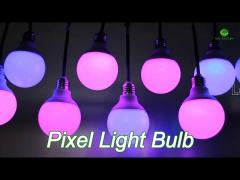 80mm artnet addressable hanging e27 dmx led festoon rgb pixel light bulb