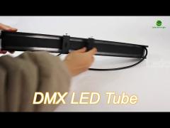 waterproof 50x60mm rgb dmx led linear tube for stage facade lighting