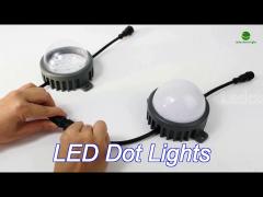 outdoor ip68 100mm dc24v dmx rgb led pixel dot light for facade landscape