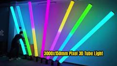 3000x150mm 3D Pixel Tube Lights