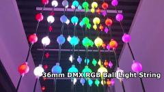 36mm Sealed LED Pixel Ball String Light – Built Tough, Built for Creativity