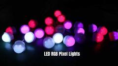 LED pixel string light