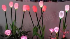Silicone RGB LED Flower Lights