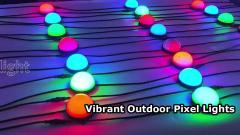 100mm Black PC Base Pixel Dot Light – DMX512 RGB