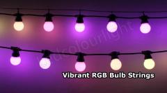 50mm DMX Bulb String Lights