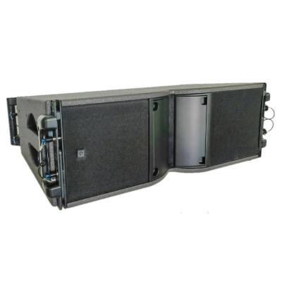 China Double Neodymium Line Array Audio Speaker Portable 8 Inch 2 Way 450w for sale