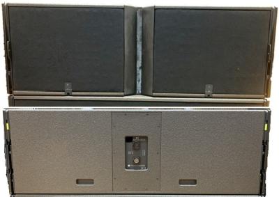 China Big Dual Line Array Speaker System 15 Inch 3 Way Outdoor Pro System for sale