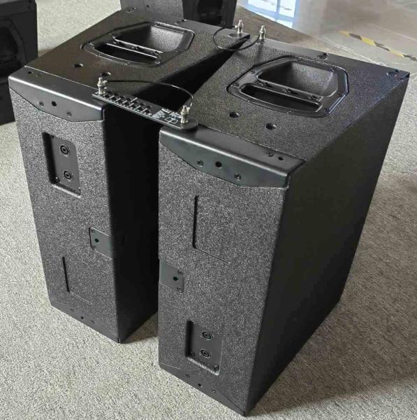 Quality Compact 2x10 Inch Portable Line Array Loudspeaker 500w Pa Sound for sale