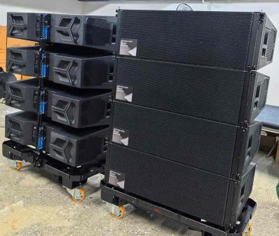 China 3 Way Dual 10 Inch Large Line Array Speaker System 800w Audio Equipment for sale